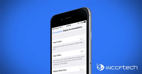 How To Adjust Screen Color Tone On IPhone IPad Running IOS 10