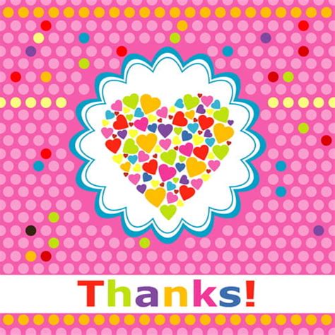 귀여운 둥근 점 심장 인사말 카드 벡터 그래픽 Eps Uidownload