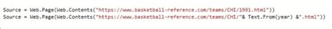 using m to create a custom function for web scraping phdata