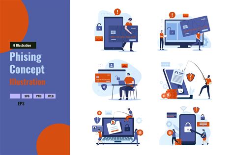 Phishing Illustration Pack 6 Crime And Security Illustrations Iconscout