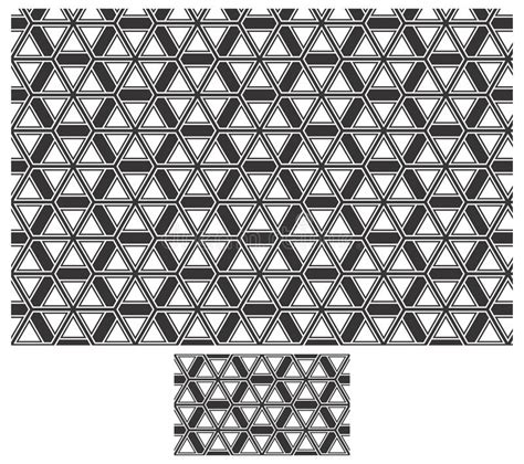 Seamless Hexagons Star Geometric Pattern Texture Stock Vector Illustration Of Award