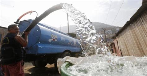 Corte De Agua En Lima Contraloría Advierte Deficiencias En Plan De