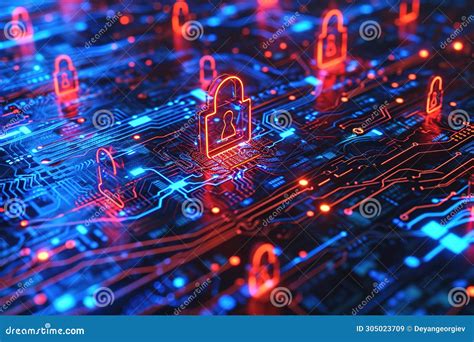 Recognizable Symbols Like Shields Padlocks Firewalls And Antivirus