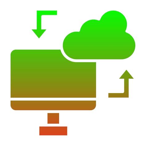 Premium Vector Cloud Sync Icon