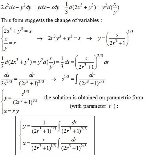 Solution Of Non Exact Differential Equations With Integration Factor Depend Both X And Y