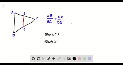 Solvedif A Line Divides Two Sides Of A Triangle Proportionally Then