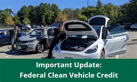 Yet Another Update On The Federal Clean Vehicle Credit