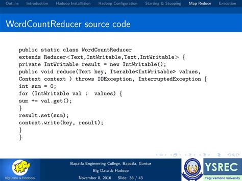 Hadoop Installation Configuration And Mapreduce Program Pdf