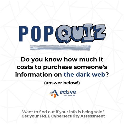 Active It Solutions Inc On Linkedin Cybersecurity Popquiz Businesssolutions