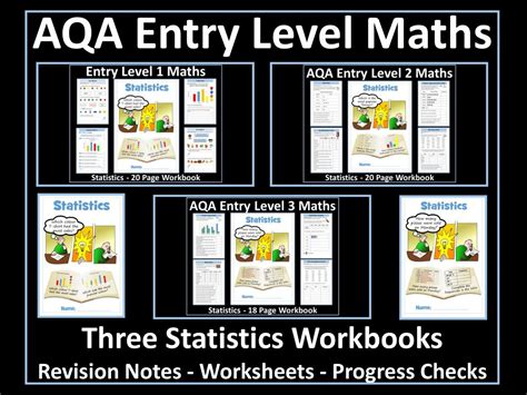 Statistics Aqa Entry Level Maths Teaching Resources