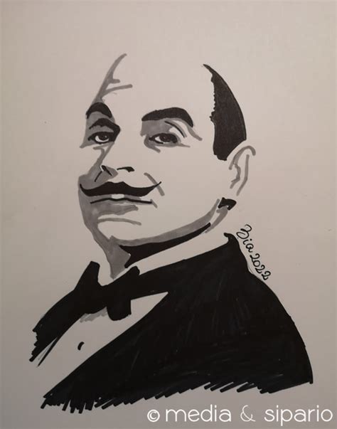 Sir David Courtney Suchet Aka Monsieur Hercule Poirot