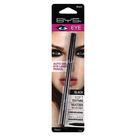 Automatic Gel Eyeliner Pencil Black Bys Cosmetics