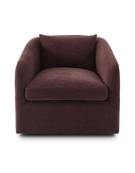 Topanga Swivel Chair Laughlin Plum Shoppe Jessica Velikovsky Interiors