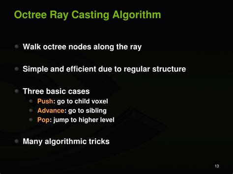 Ppt Efficient Sparse Voxel Octrees Powerpoint Presentation Free Download Id2101509