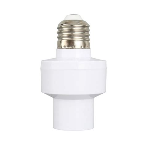 Motion Sensor Light Sockete27 Screw In Light Bulb Holder Adapter Light