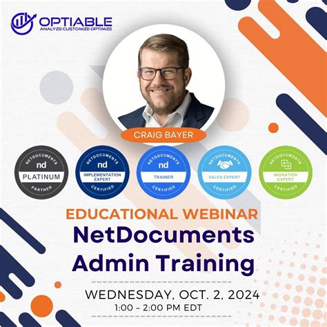 Netdocuments Admin Training Optiable