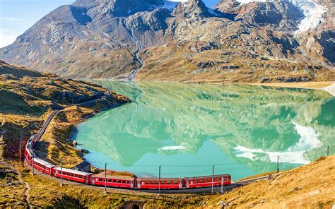 Bernina Express Cross The Swiss Alps On A Scenic Train