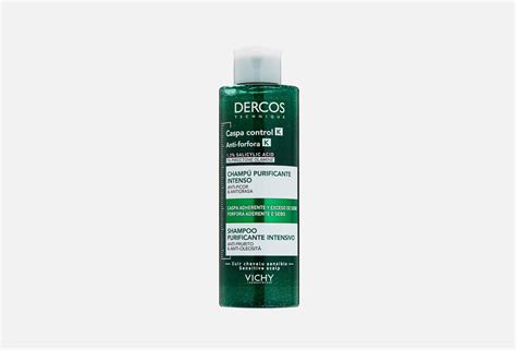 VICHY Глубоко очищающий шампунь-пилинг против перхоти DERCOS К 250 мл ...