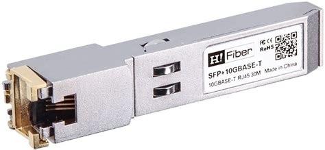 Qsfptek And H Fiber 10g Sfp To 10gbase T Copper Transceiver Module Review