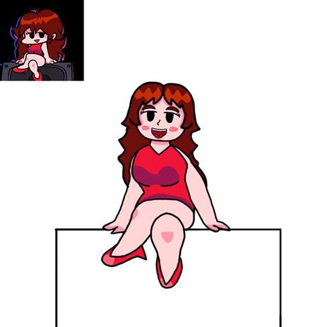 I Drew The Girlfriend Again And I Posed Her Legs By Myself Without