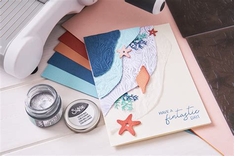 Sizzix 3 D Textured Impressions Embossing Folder Under The Sea
