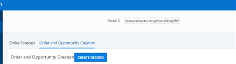 Passing Data From Item Value Into Modal Oracle Forums