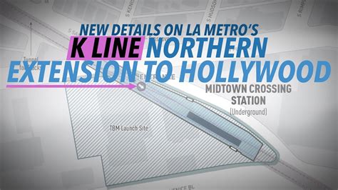New Details On La Metros K Line Northern Extension To Hollywood Youtube