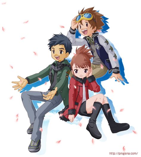 Makino Ruki Matsuda Takato And Lee Jianliang Digimon And More Drawn By Nakamura Danbooru