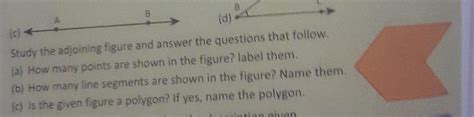 Study The Adjoining Figure And Answer The Questions That Follow A How Many Points Are Shown