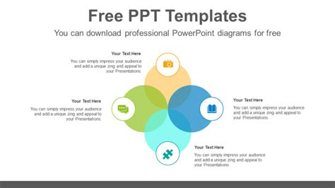 Intersection Circles Powerpoint Diagram Pptx Templates