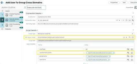 Integration Hub Microsoft Ad Spoke Actions Across Servicenow Community
