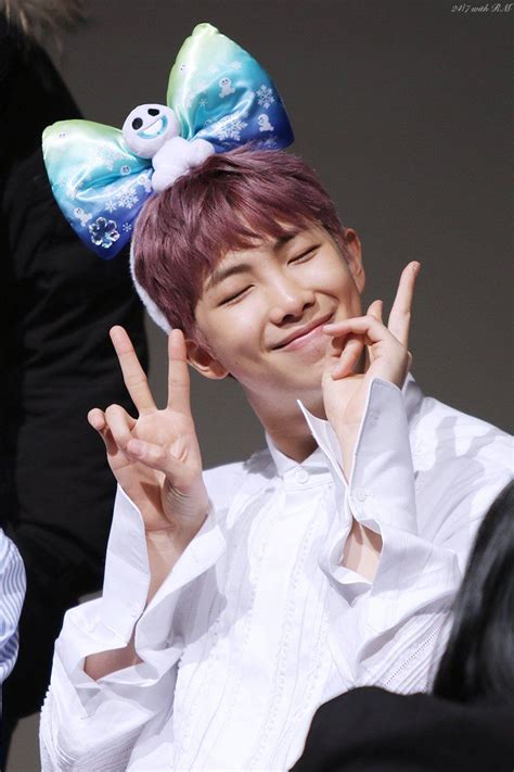 Literally Just 47 Photos Of Bts Rap Monsters Dimples Koreaboo