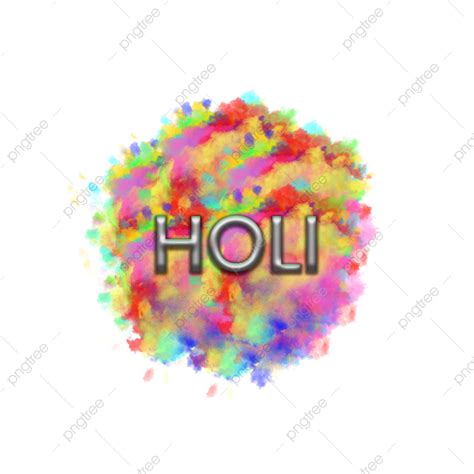 아름 다운 일러스트 인도 축제 다채로운 해피 Holi 축하입니다 홀리 인도 사람 화려한 Png 일러스트 및 Psd 이미지