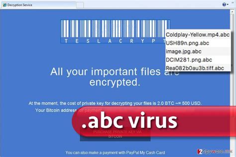 Remove Abc File Extension Virus Jan 2017 Update Quick Decryption