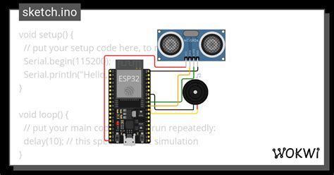 Schematic For Parking Sensor Wokwi Esp32 Stm32 Arduino Simulator