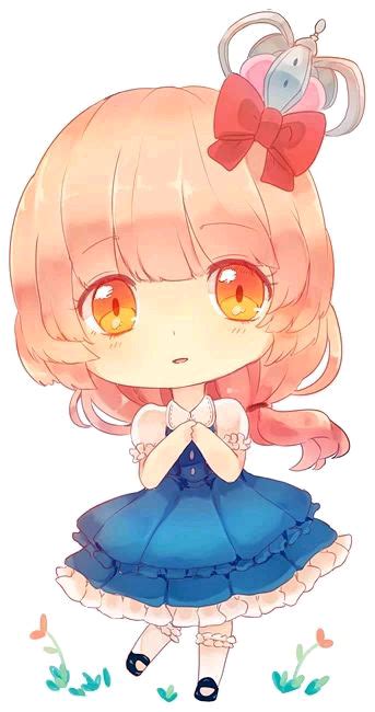 Q版萌图女生 简笔画 Q版人物萌图女生 2 伤感说说吧