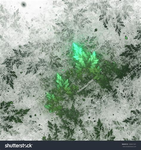 Fractal Tree Branch Digital Artwork Creative Stock Illustration Shutterstock