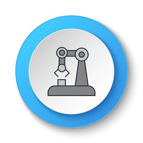 Round Button For Web Icon Gps Smart Location Button Banner Round Badge Interface For