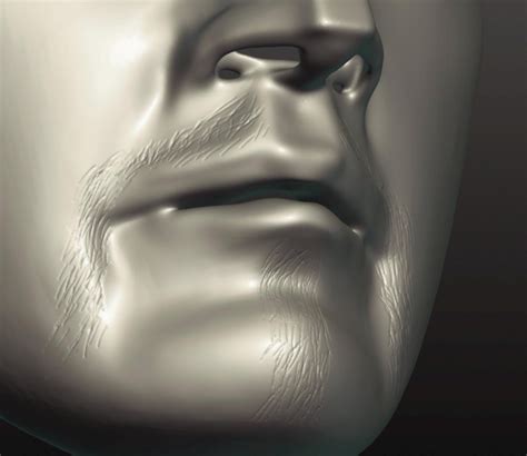 3d Model Of King Baldwin Iv Mask W Facial Hair Stl File 3d Printing
