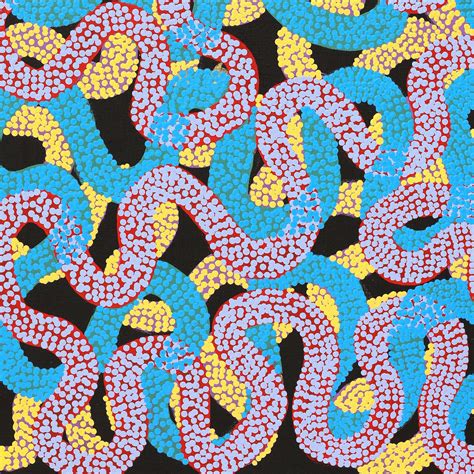 Vanetta Hudson Aboriginal Art 76x61cm 9171 Art Ark®