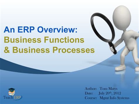 Basics Of Erp Pps