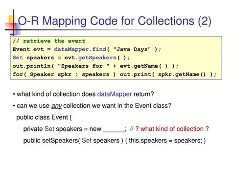 Ppt Data Persistence And Object Relational Mapping Powerpoint Presentation Id1446219