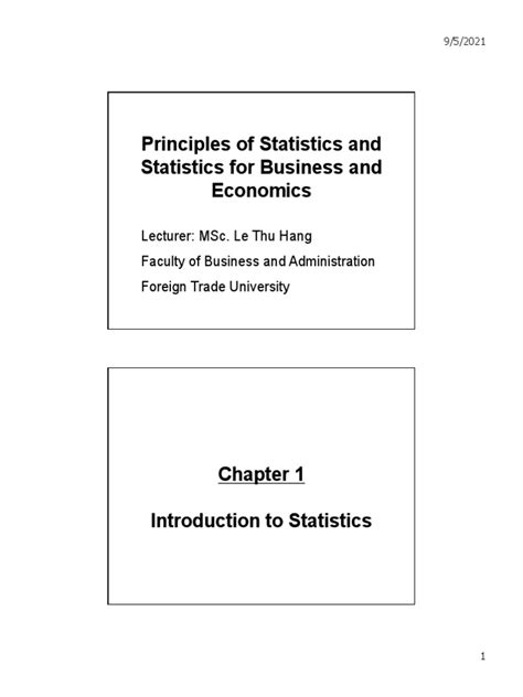Chapter 1 Introduction To Statistics Pdf Level Of Measurement Statistical Inference
