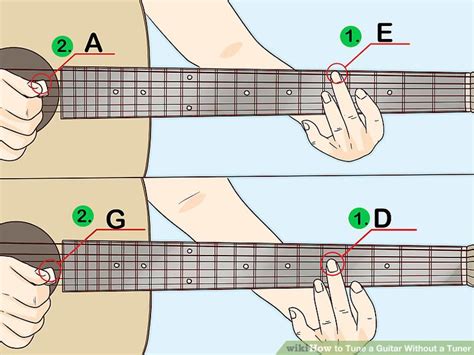 3 Ways To Tune A Guitar Without A Tuner WikiHow