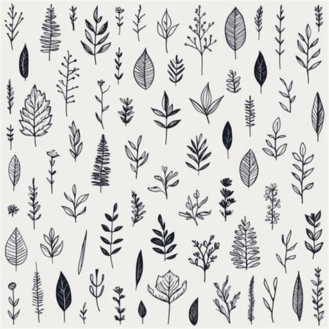 Natural Element Illustration Premium Ai Generated Image