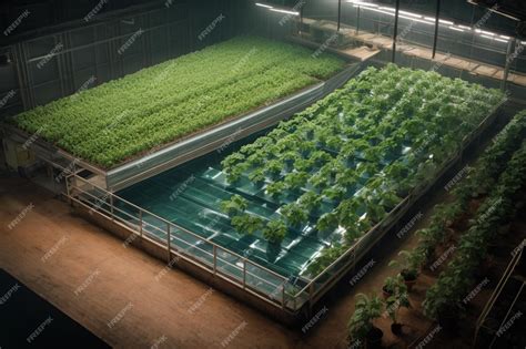 Premium Photo Hydroponic Farming Isometric Flowchart Ar C