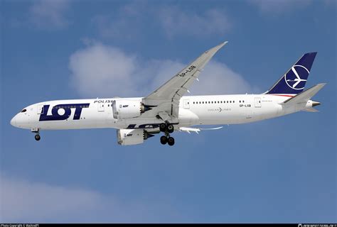 Sp Lsb Lot Polish Airlines Boeing 787 9 Dreamliner Photo By Walandpl