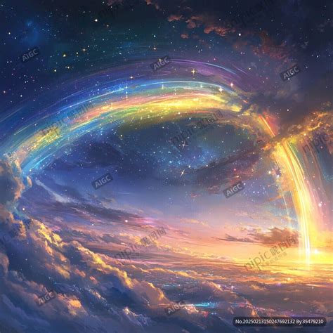 Ai创作图唯美彩虹 绚丽彩虹 绘画作品彩虹插画 梦幻彩虹 绚丽梦幻唯美色彩 梦幻唯美绚丽多彩 幻彩梦境高清背景 划过天际的彩虹 好看的彩虹 梦幻彩虹渐变 天边的彩虹 梦幻插画奇幻炫光 活力多彩