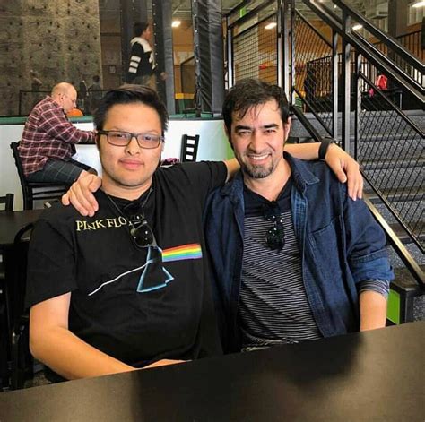 شهاب حسینی در کنار پسرش طرفداری