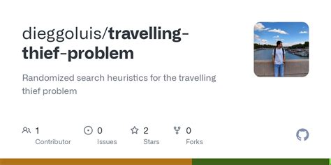 Github Dieggoluistravelling Thief Problem Randomized Search Heuristics For The Travelling